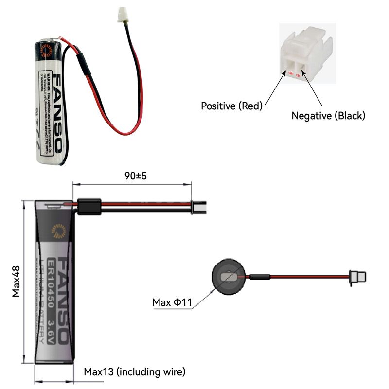 multi-turn encoder battery