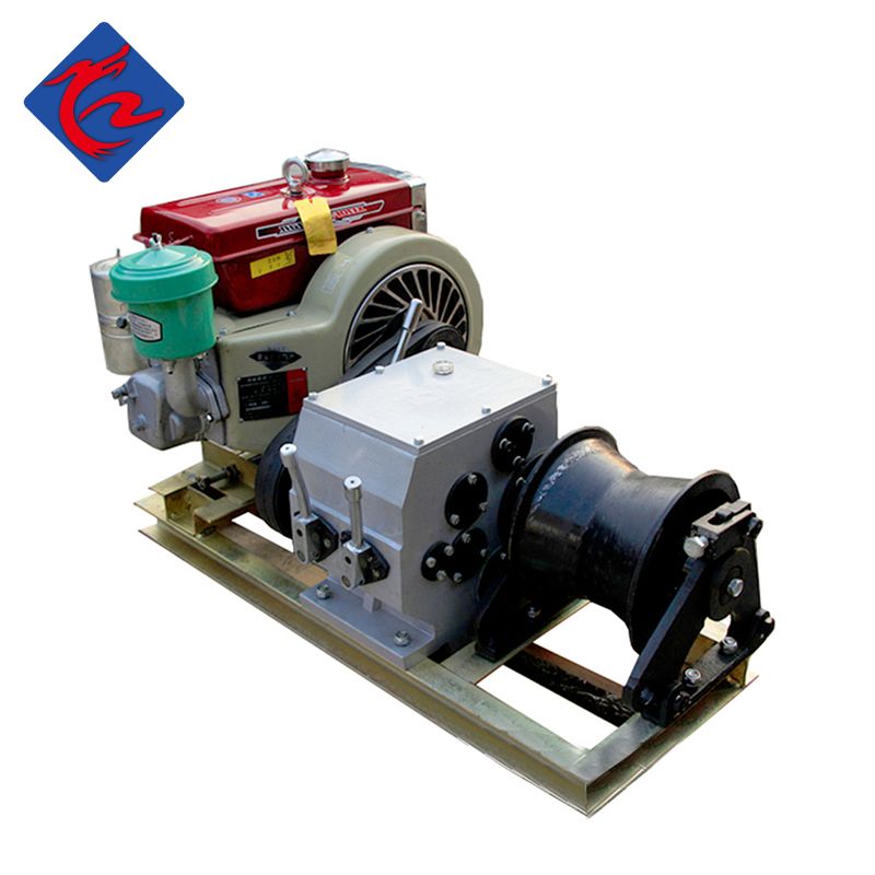 Engine Powered Winch/Cable Pulling Winch 3T/5T/8T