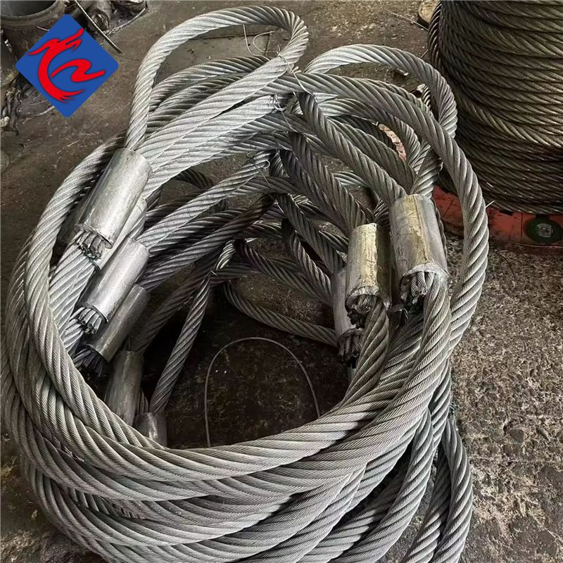 High Strength Steel Wire Rope Sling with Hooks