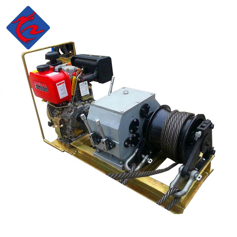 Engine Powered Winch/Cable Pulling Winch 3T/5T/8T
