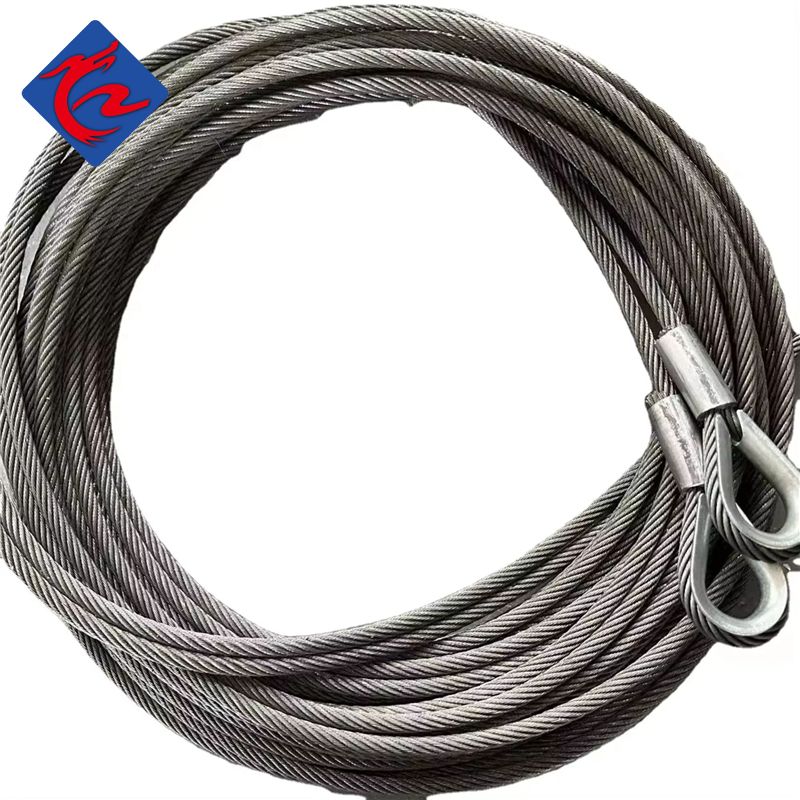 High Strength Steel Wire Rope Sling with Hooks