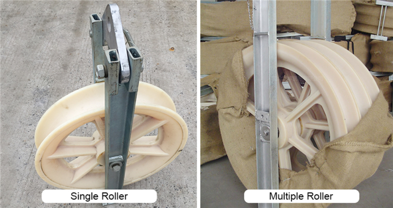 Cable Roller Hanging Type/Nylon Aluminium Cable Pulley Block