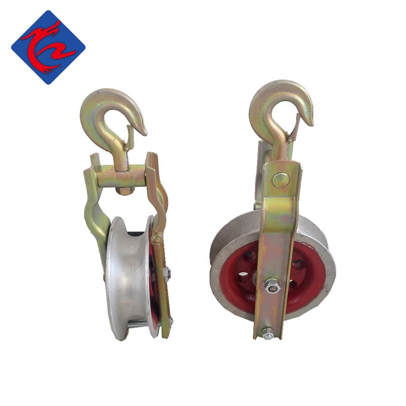 Cable Roller Hanging Type/Nylon Aluminium Cable Pulley Block