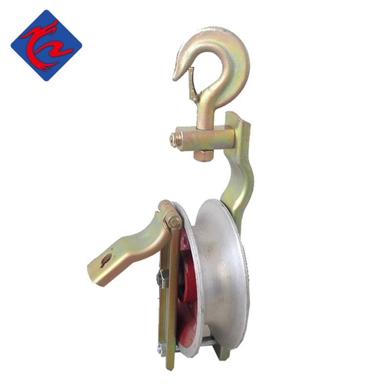 Cable Roller Hanging Type/Nylon Aluminium Cable Pulley Block