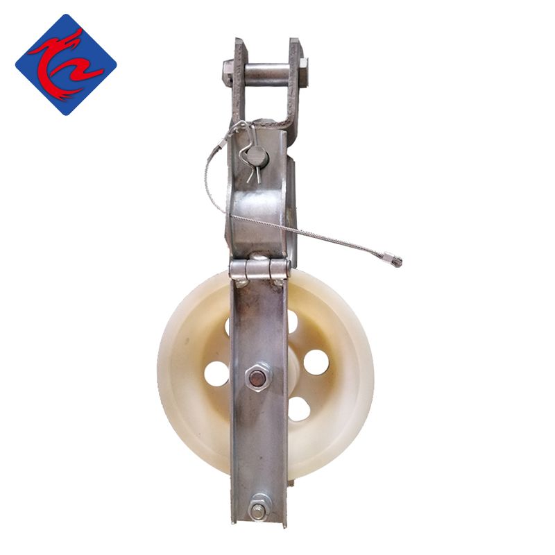 Cable Roller Hanging Type/Nylon Aluminium Cable Pulley Block