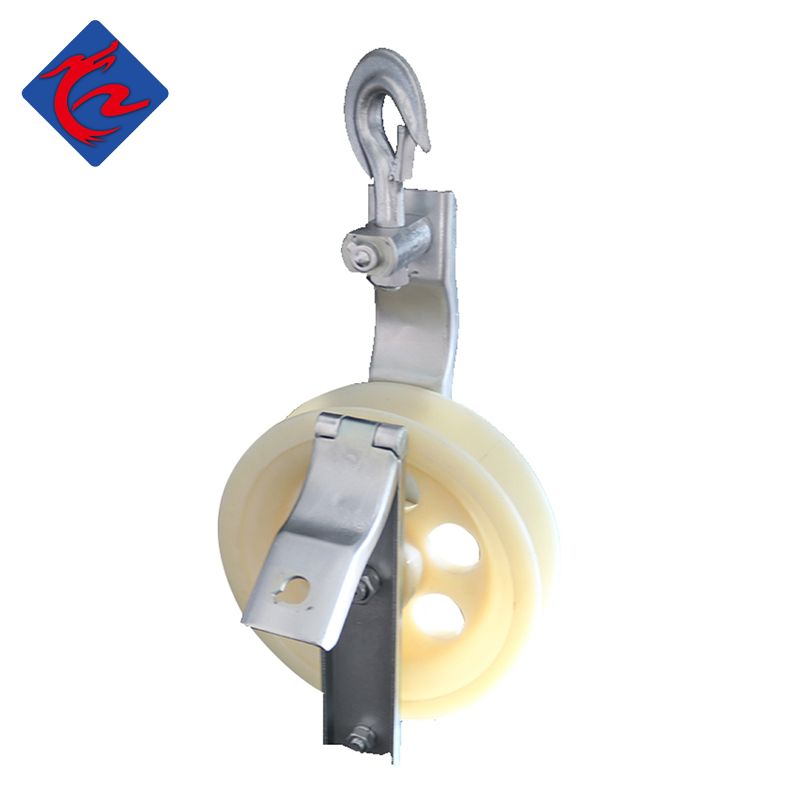 Cable Roller Hanging Type/Nylon Aluminium Cable Pulley Block
