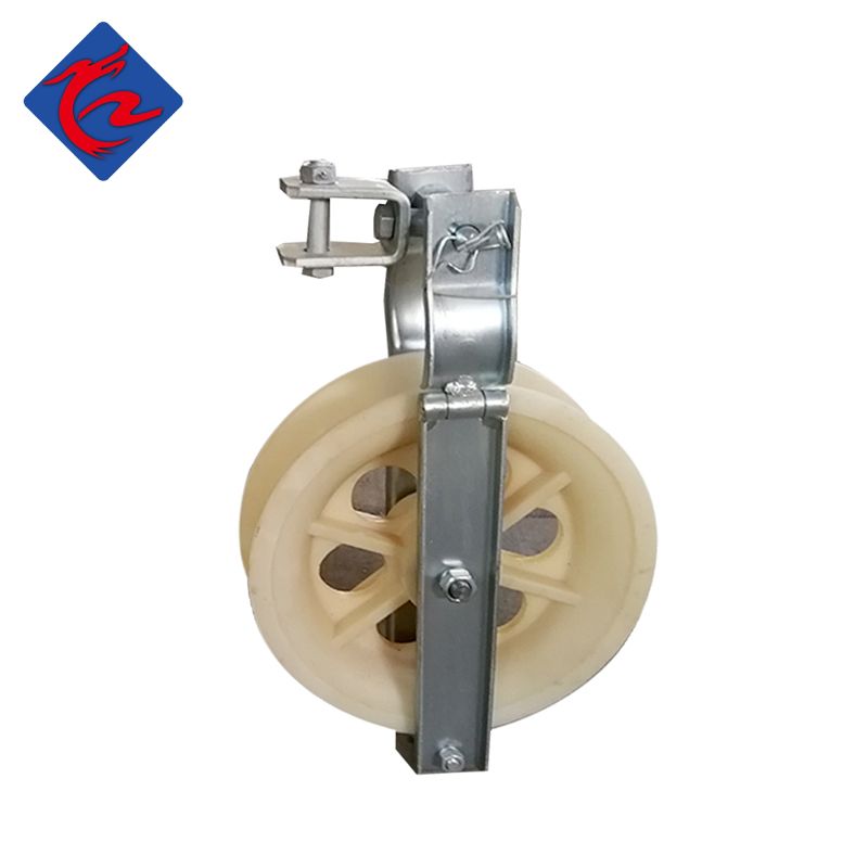 Cable Roller Hanging Type/Nylon Aluminium Cable Pulley Block