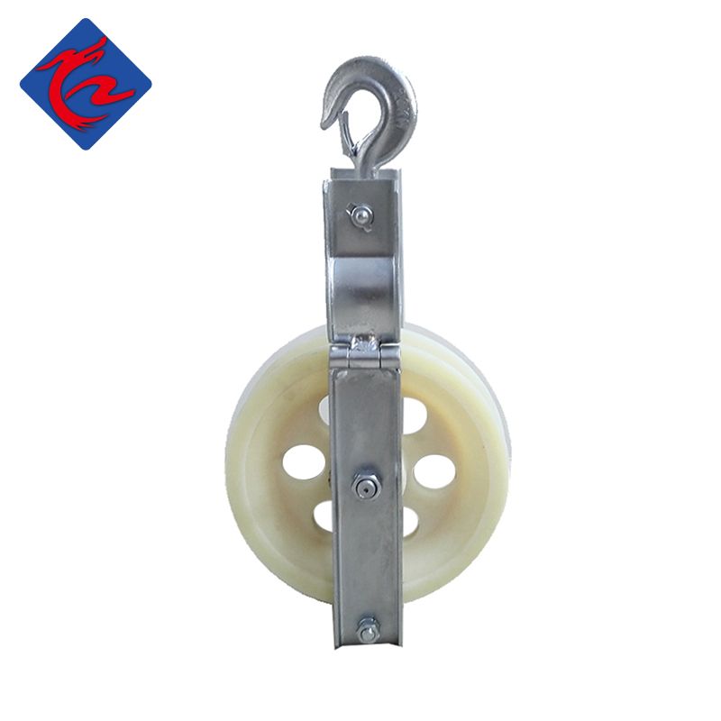 Cable Roller Hanging Type/Nylon Aluminium Cable Pulley Block