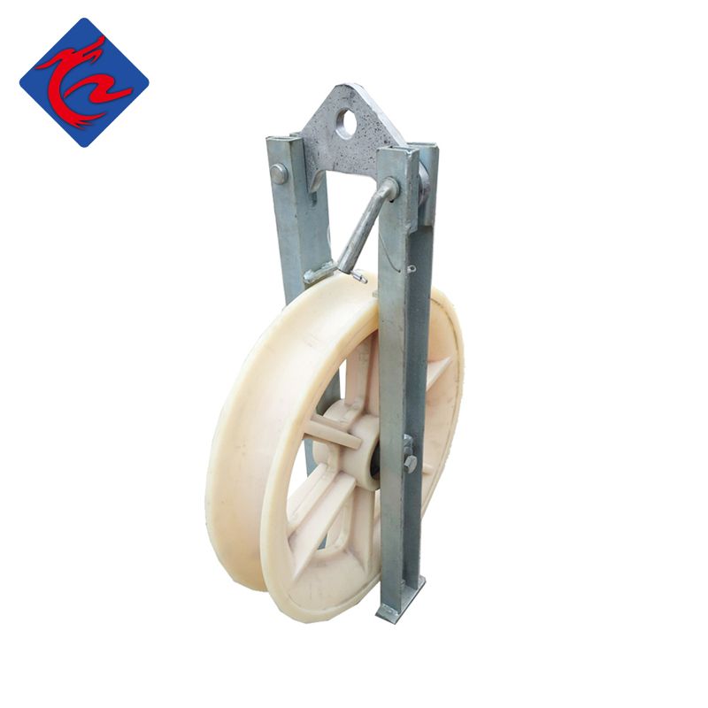 Cable Roller Hanging Type/Nylon Aluminium Cable Pulley Block