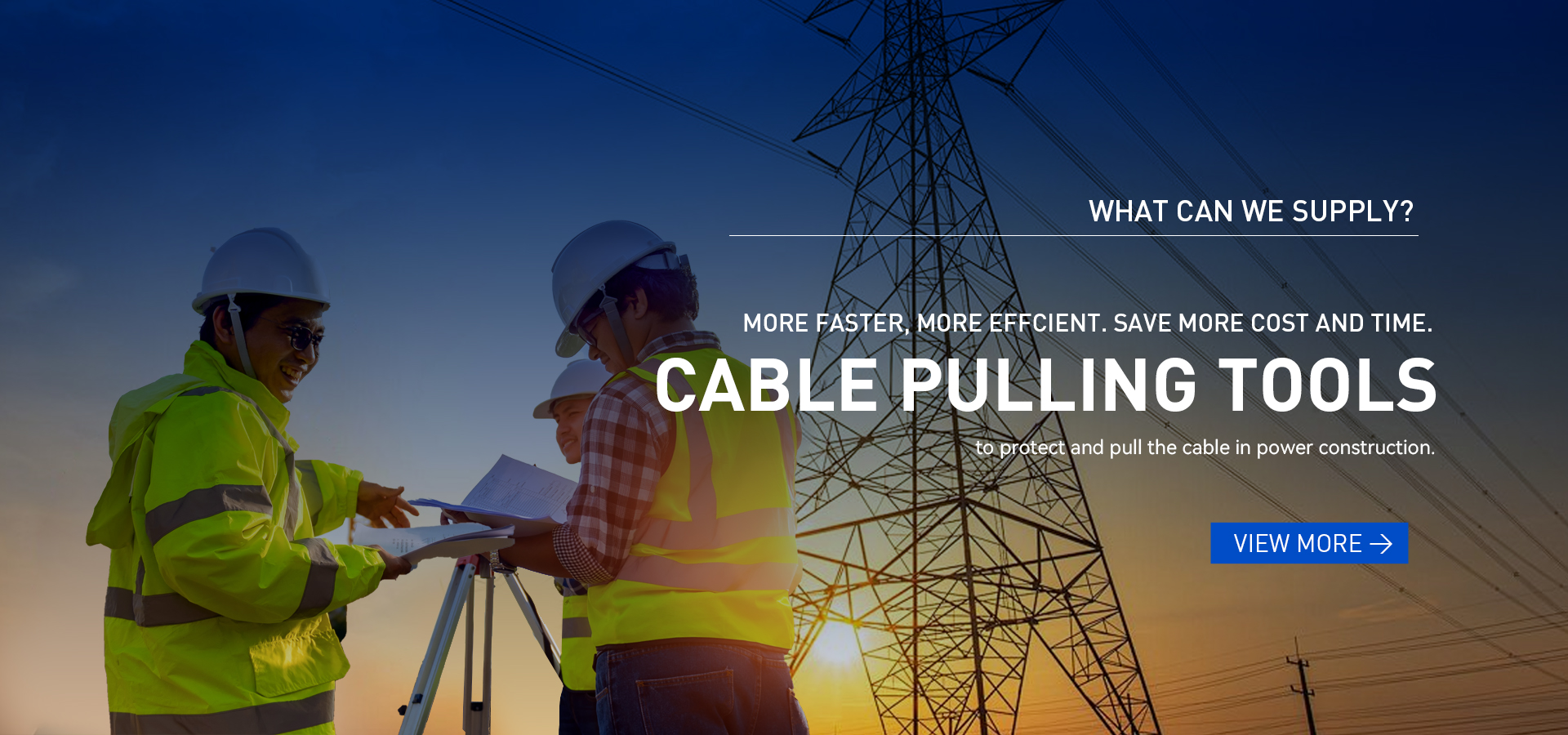 Leading Manufacturer of Cable Laying & Pulling Tools | Global Supplier ...