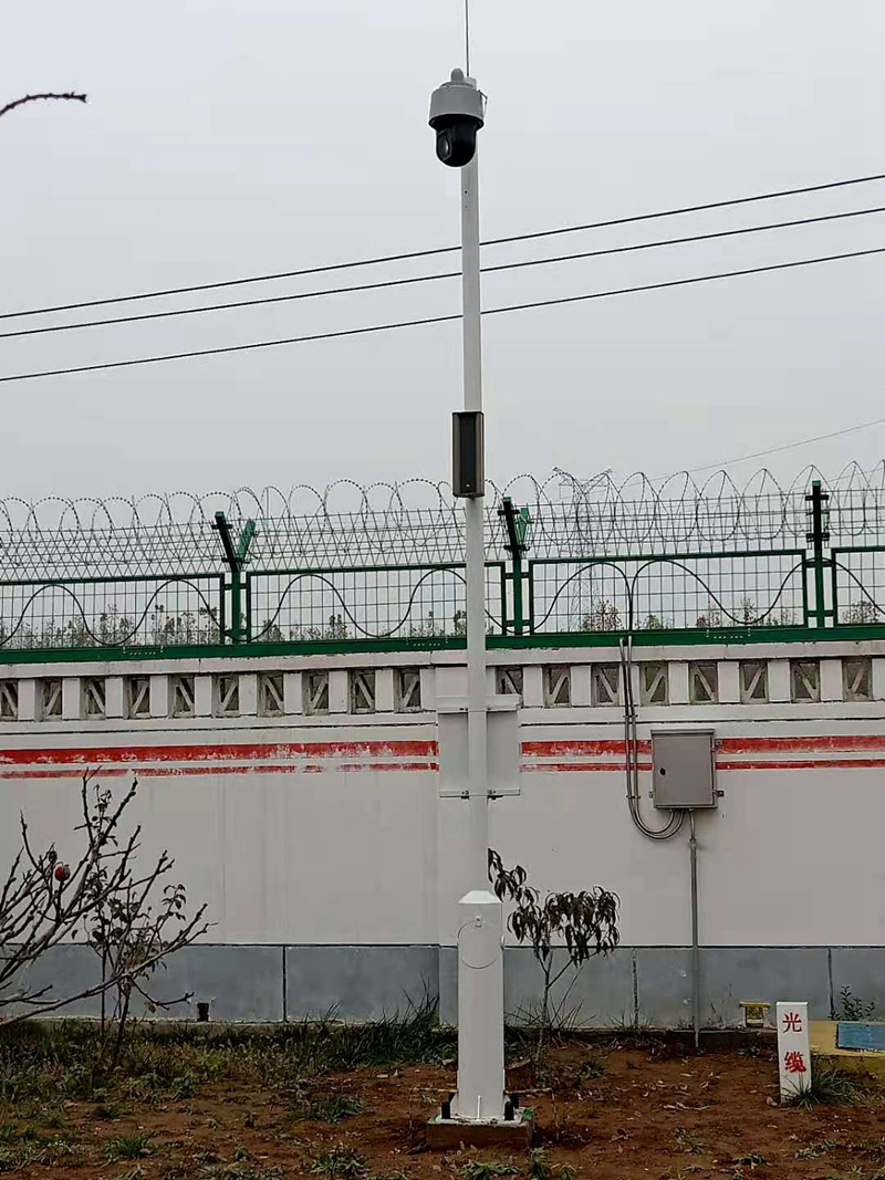 Oil Field Station Tiltable Pole, High Pole Lighting Project