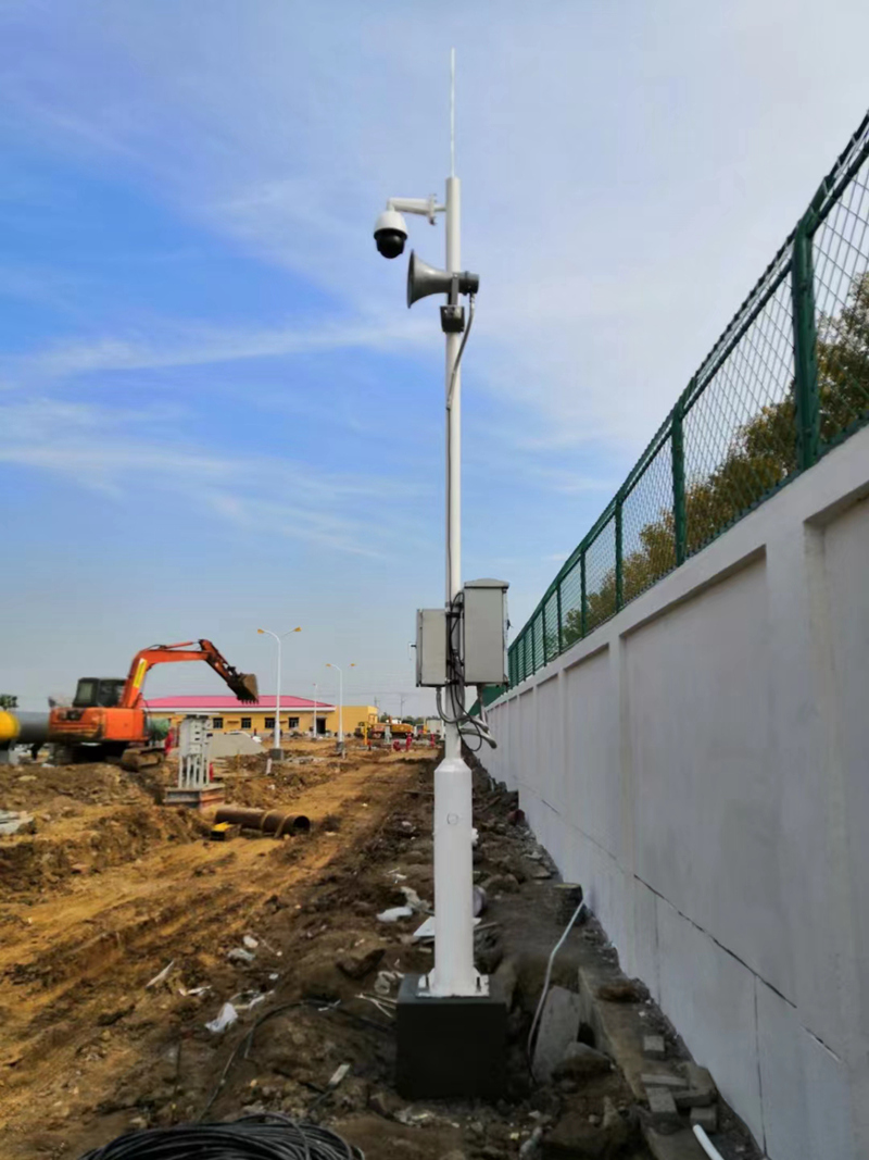 Oil Field Station Tiltable Pole, High Pole Lighting Project