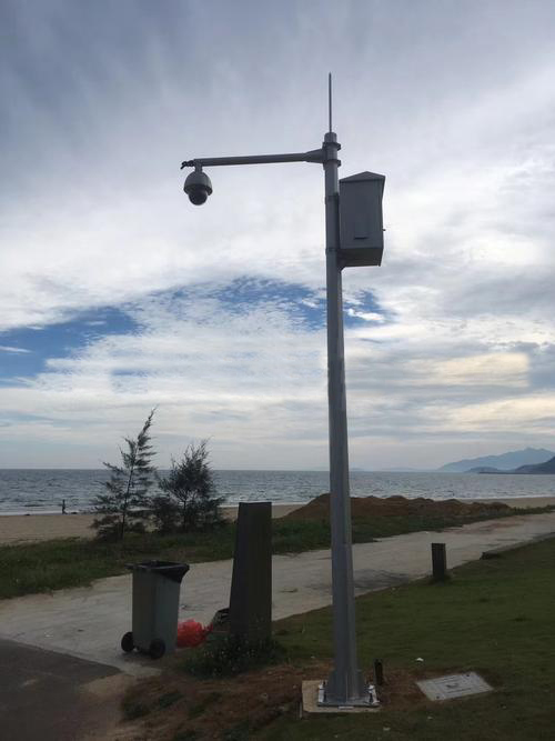 Outdoor security Camera pole