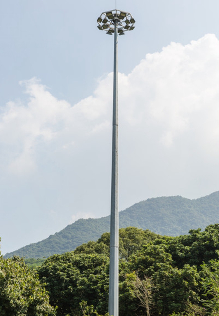 Arten von Lichtmasten mit hohem Mast