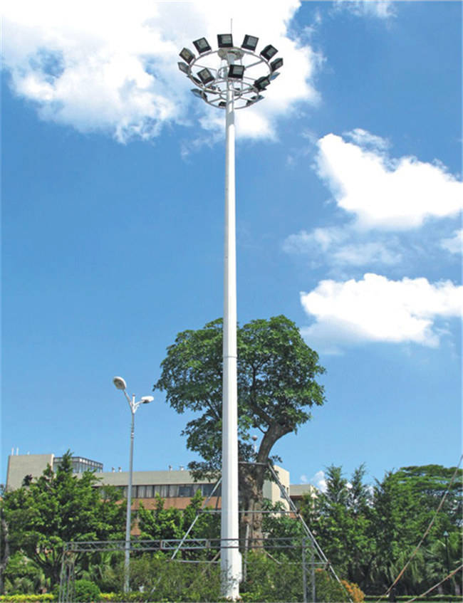Round vs. Square High Mast Light Poles: Key Differences