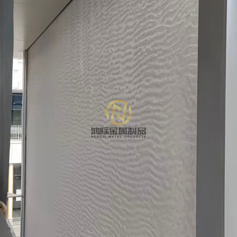 Metal Mesh Water Curtain For Architectural Landscape Design