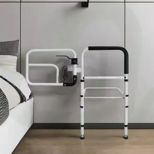 Height Adjustable Bedside Safety Armrests Elderly Household Medical ...