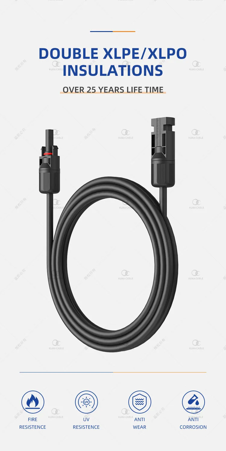 Solar Panel Connector | 4mm Extension Cable