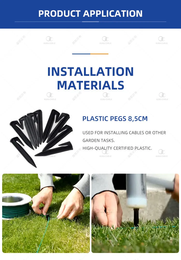 CABLE BOUNDARY WIRE | boundary signal wire | CUSTOMIZED ROBOTIC LAWN MOWER