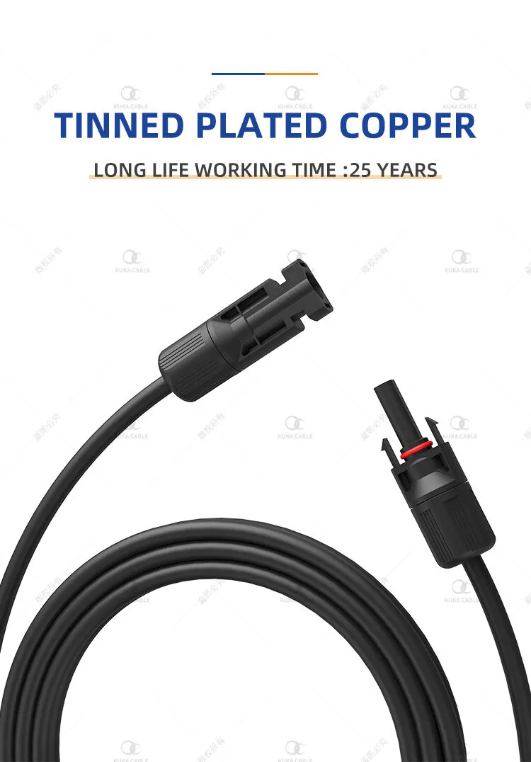 Solar Panel Connector | 4mm Extension Cable