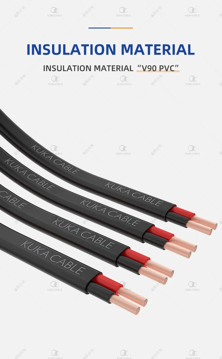 Flat automotive wire | battery cable dual core