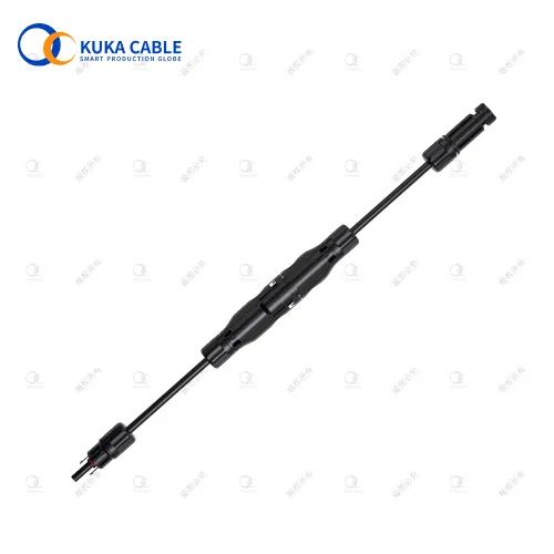 DC Solar fuse Connectors with Inline Fuse for Solar Panel