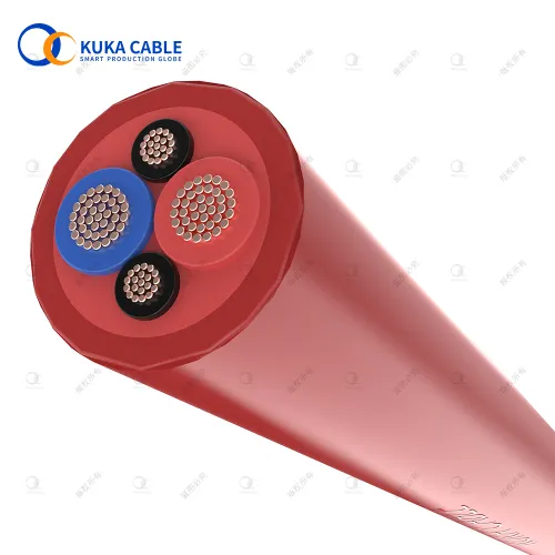 Underwater Pipeline Robot Cable | Sewer Inspection | Crawler Tether