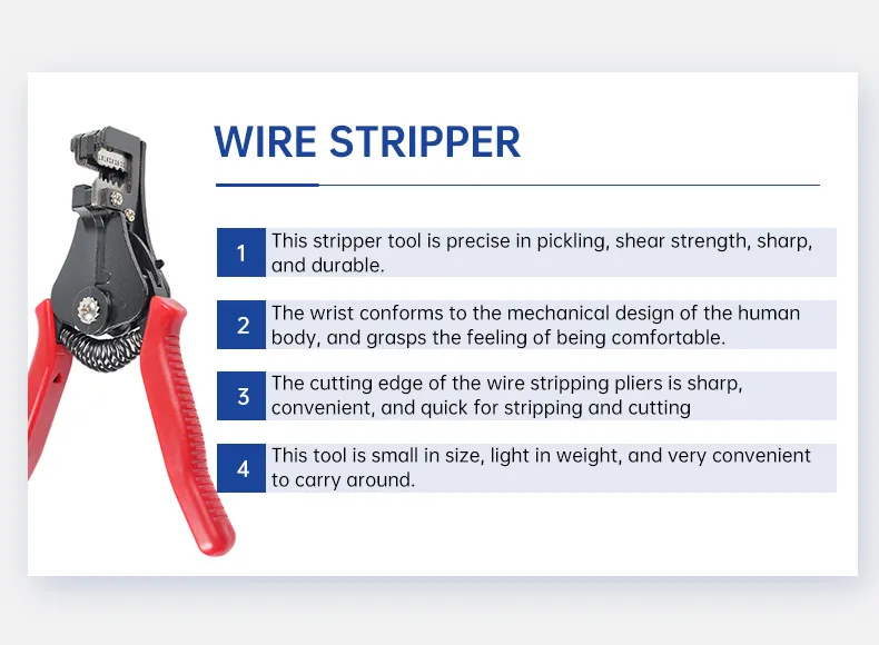 Wire Strippers | Cable Strippers | Automatic Wire Stripping Tool
