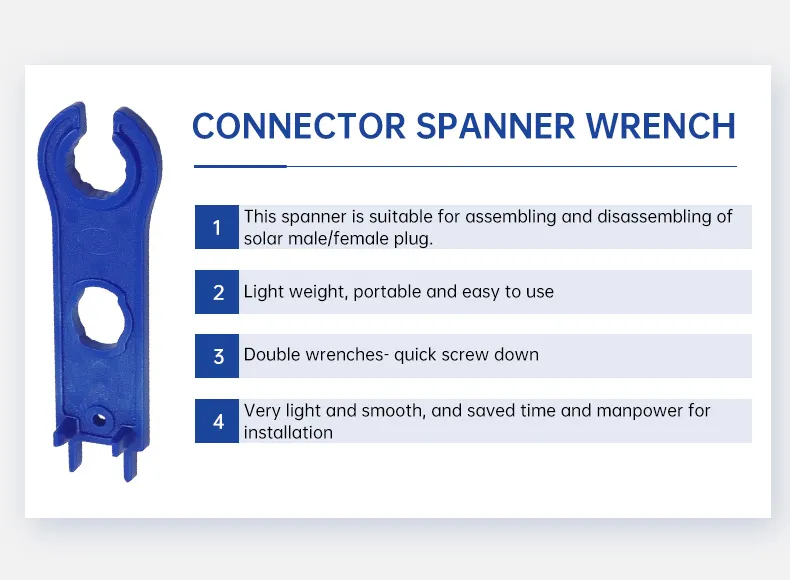 Solar Spanner Wrench | PV Installation Tool