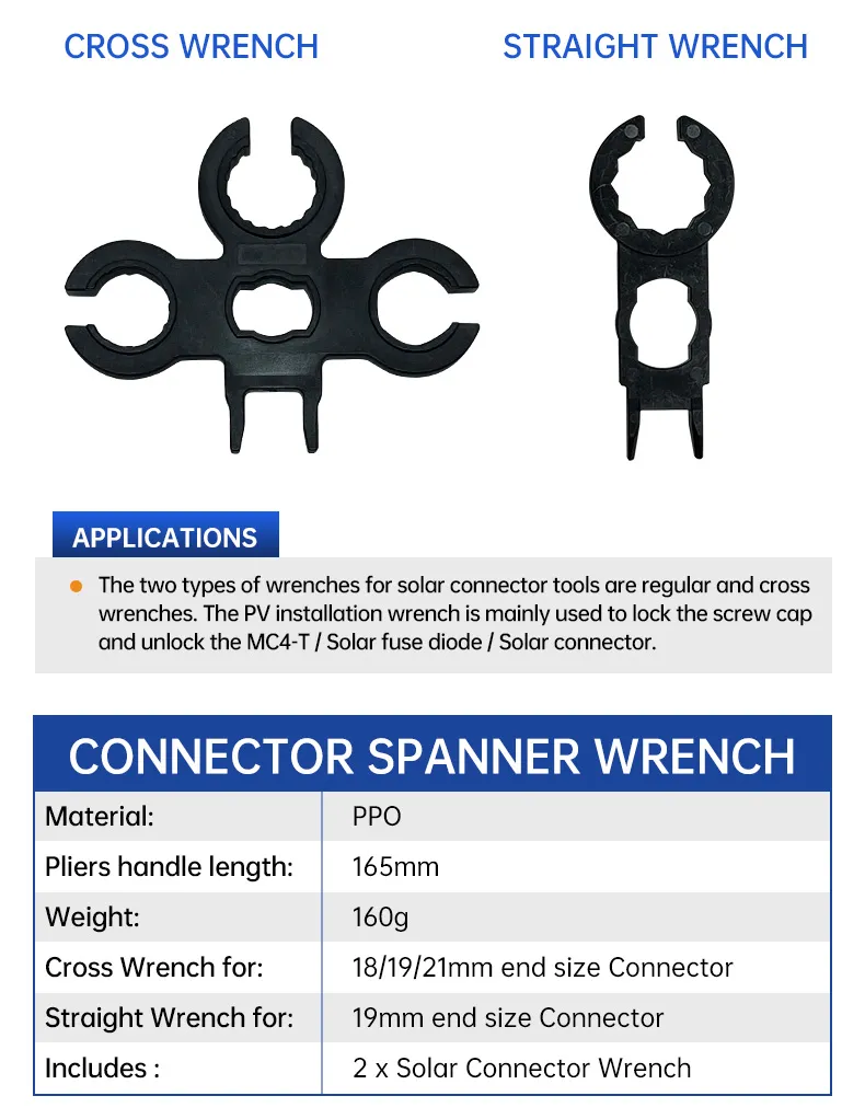 Connector Crimper | Multifunction | Solar Installation Tools Kits