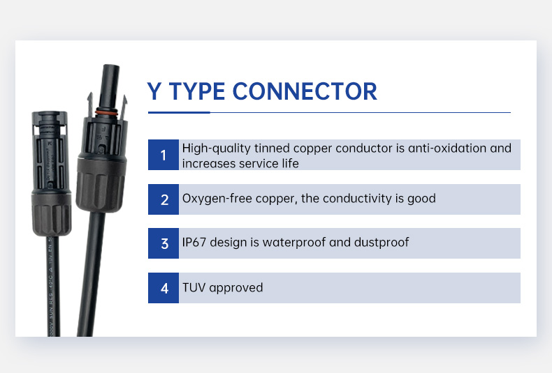 Solar-Y-Anschluss | 2-in-1-Zweigparallel