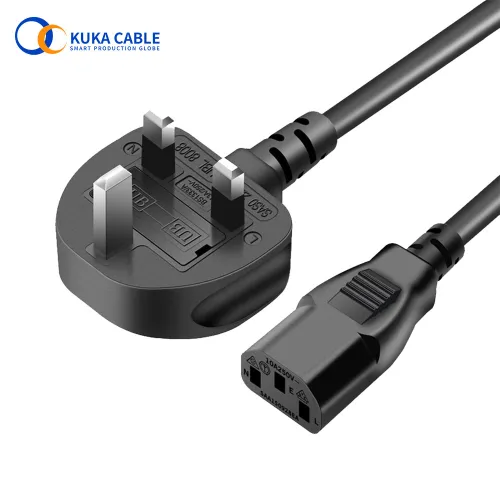 3 Prong Plug | IEC 320 C13 | UK Power Cord