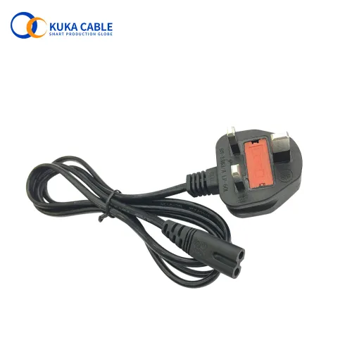 IEC 2pin C7 | Fused Plug | Britain standard Power Cord