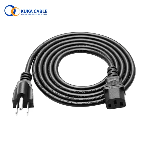NEMA 5-15P Plug | 3PIN To C13 | US Power Cord