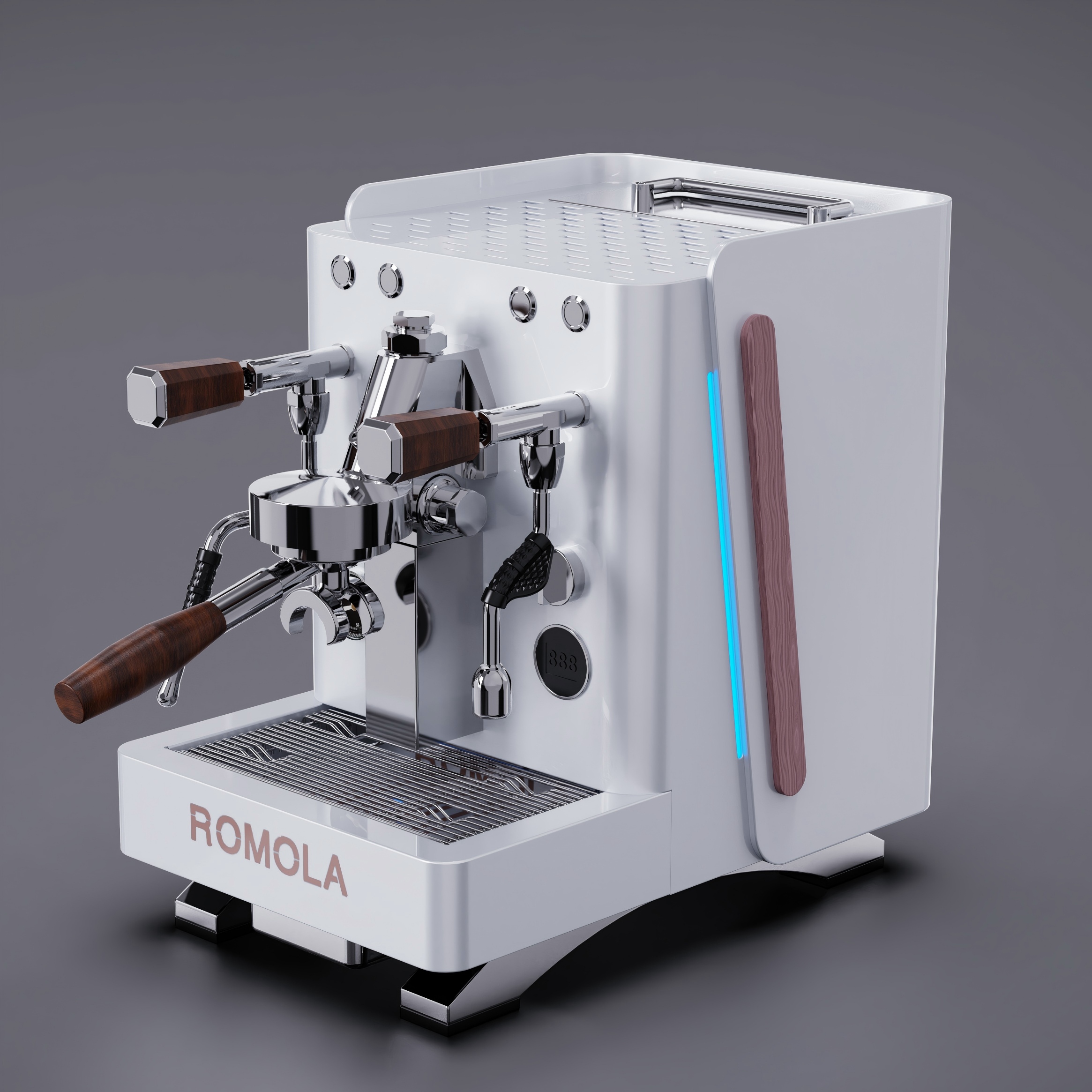 DOUBLE GROUP SEMI AUTOMATIC COMMERCIAL COFFEE MACHINE VEGA PRO