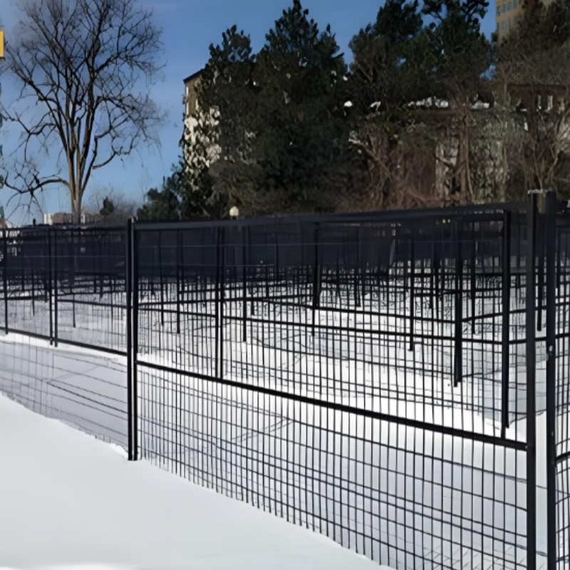 What is a BRC roll top fence and where is it used