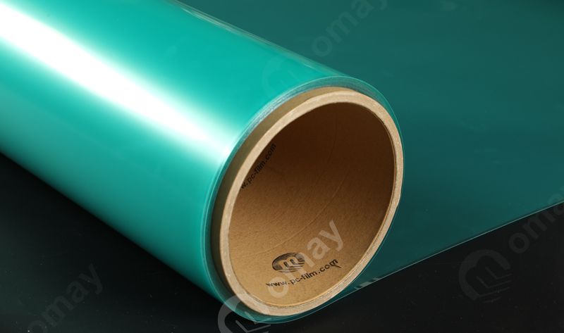 Omay general purpose grade material, clear polycarbonate film