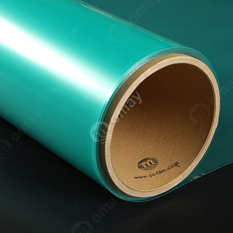 Omay general purpose grade material, clear polycarbonate film