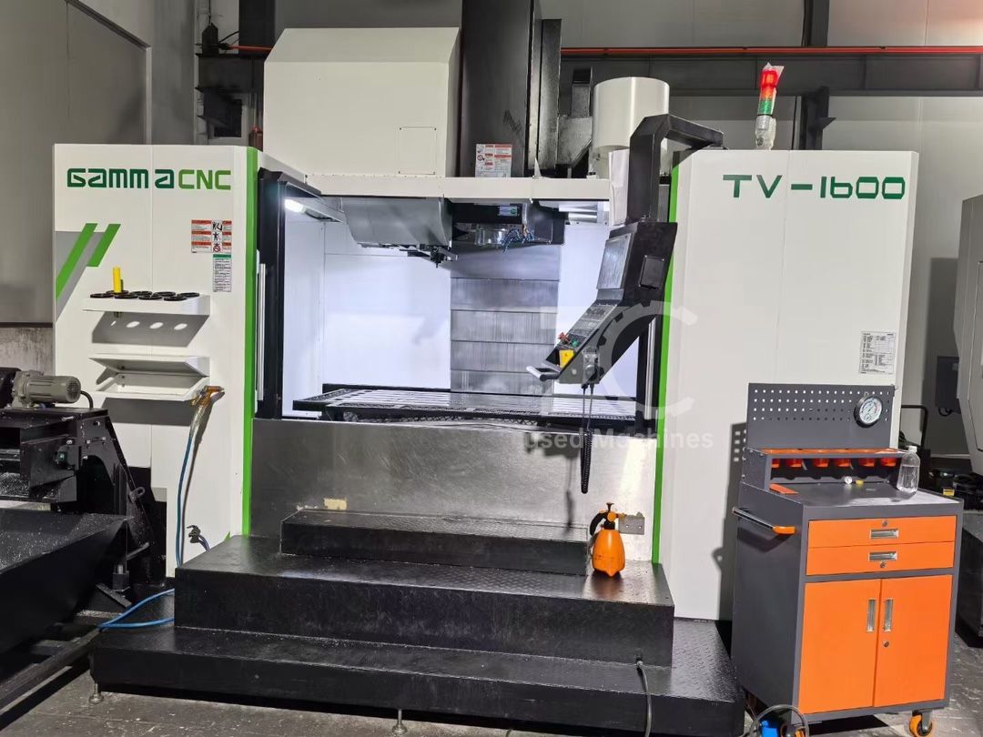 Used Gamma CNC TV-1600 Vertical Machining Center For Sale