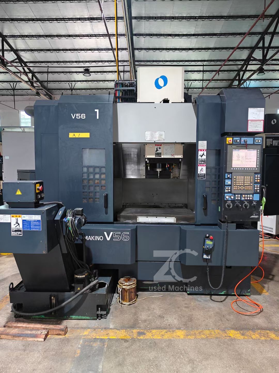 Used MAKINO V56 Vertical Machining Center For Sale