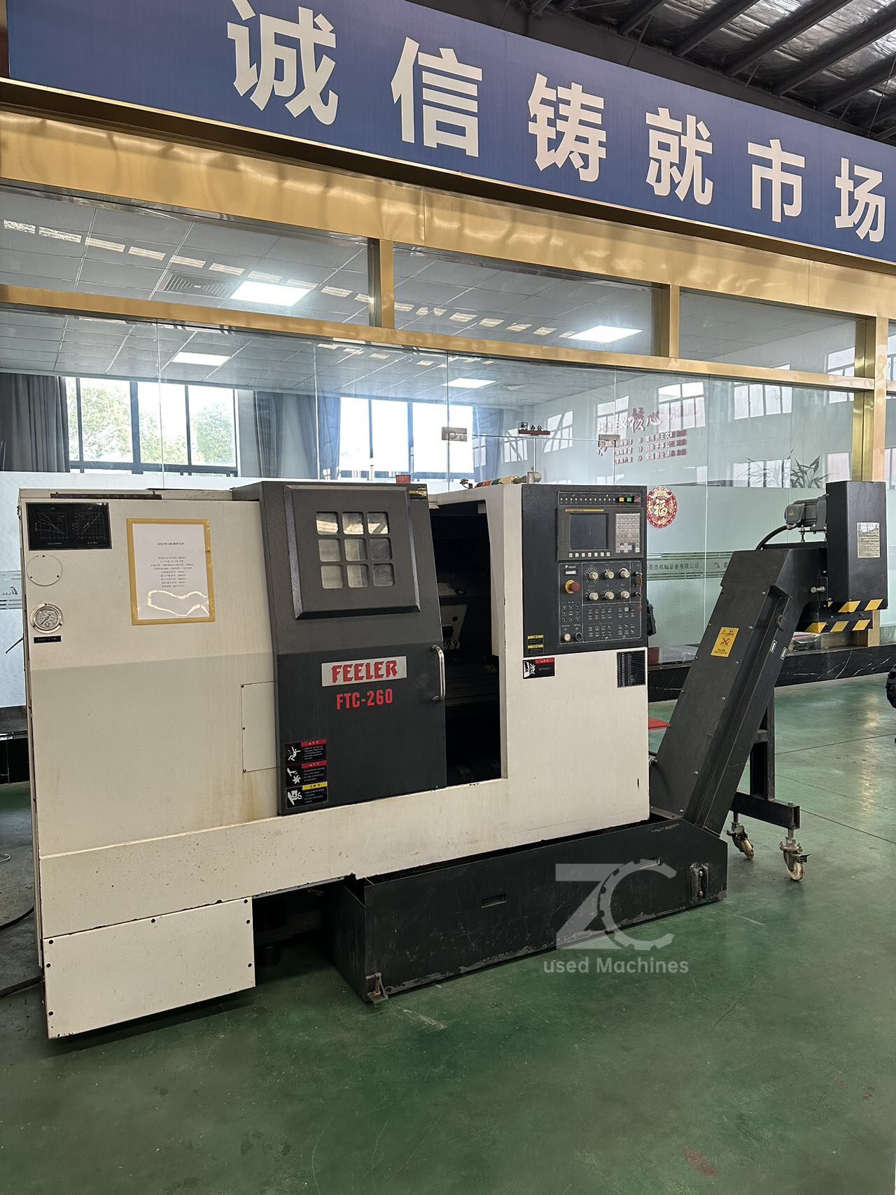 Used FTC -260 Cnc Lathe Machine for Sale