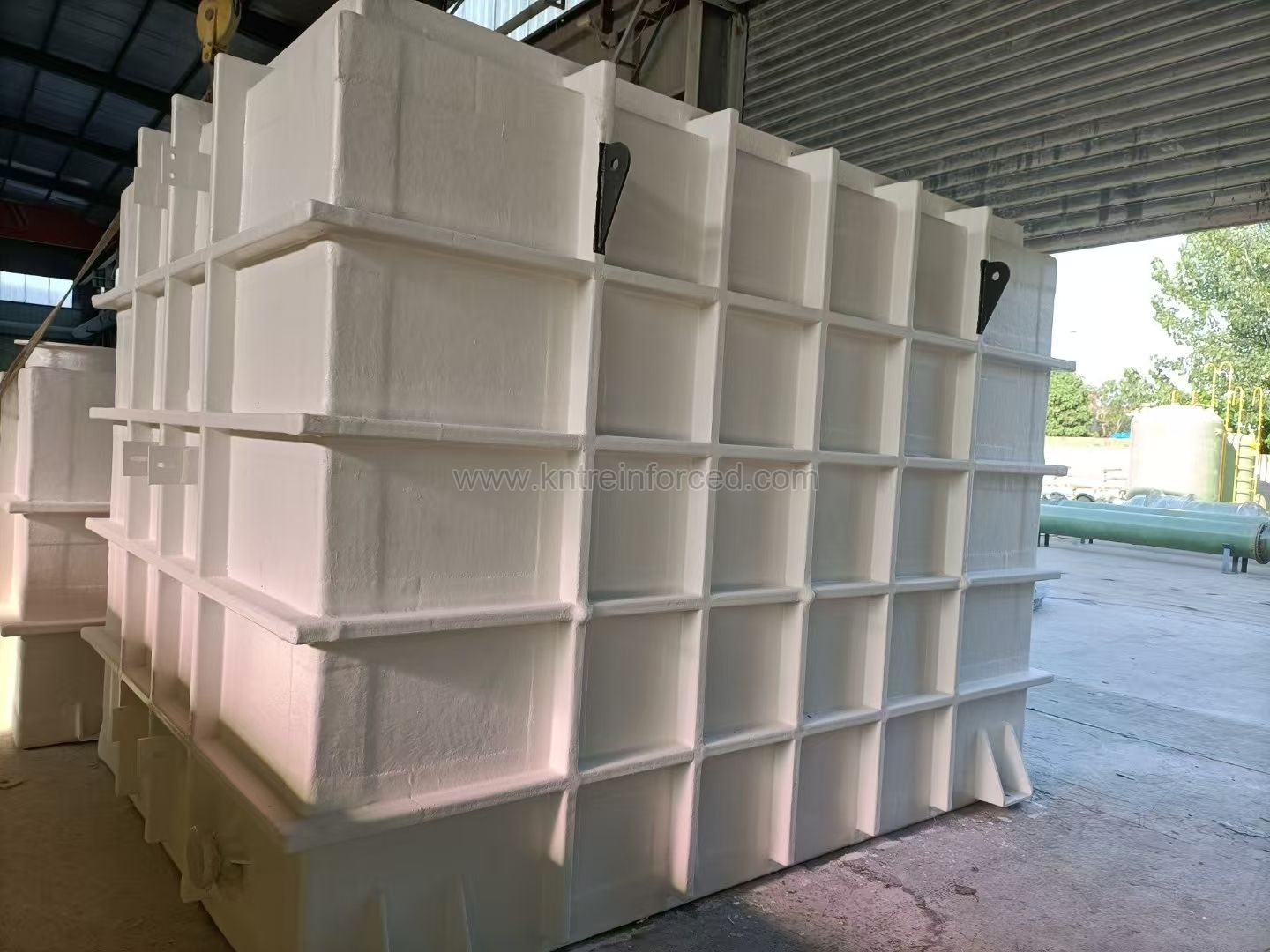 FRP square tank