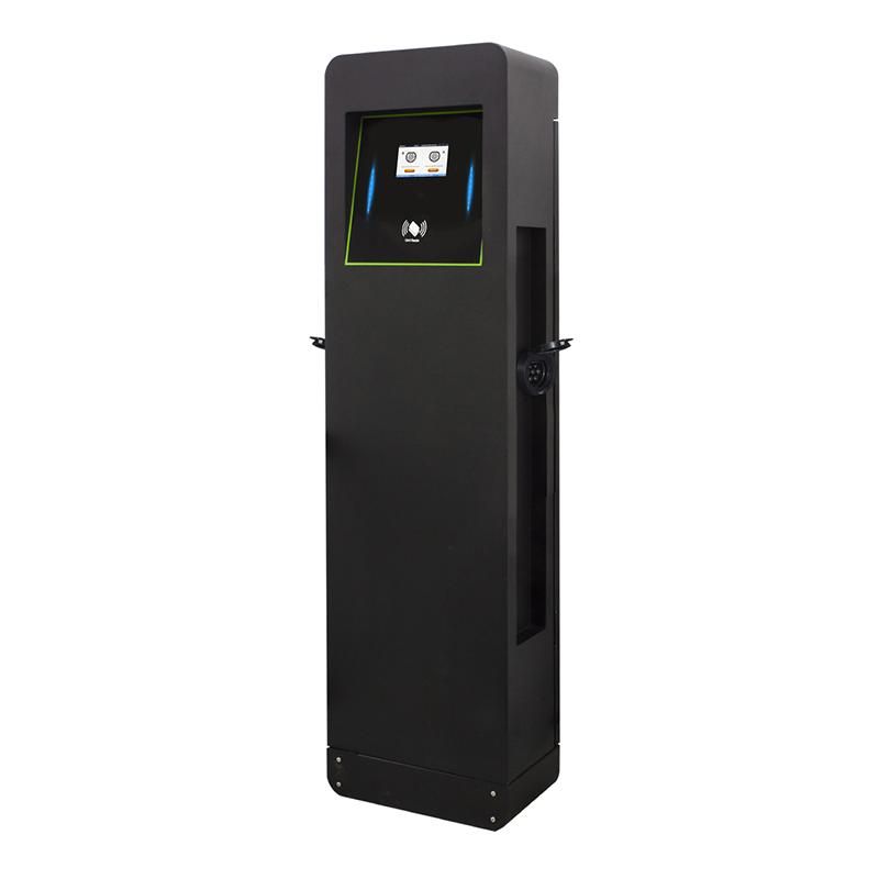 44KW Double Charging Cable or Sockets EV Charging Station