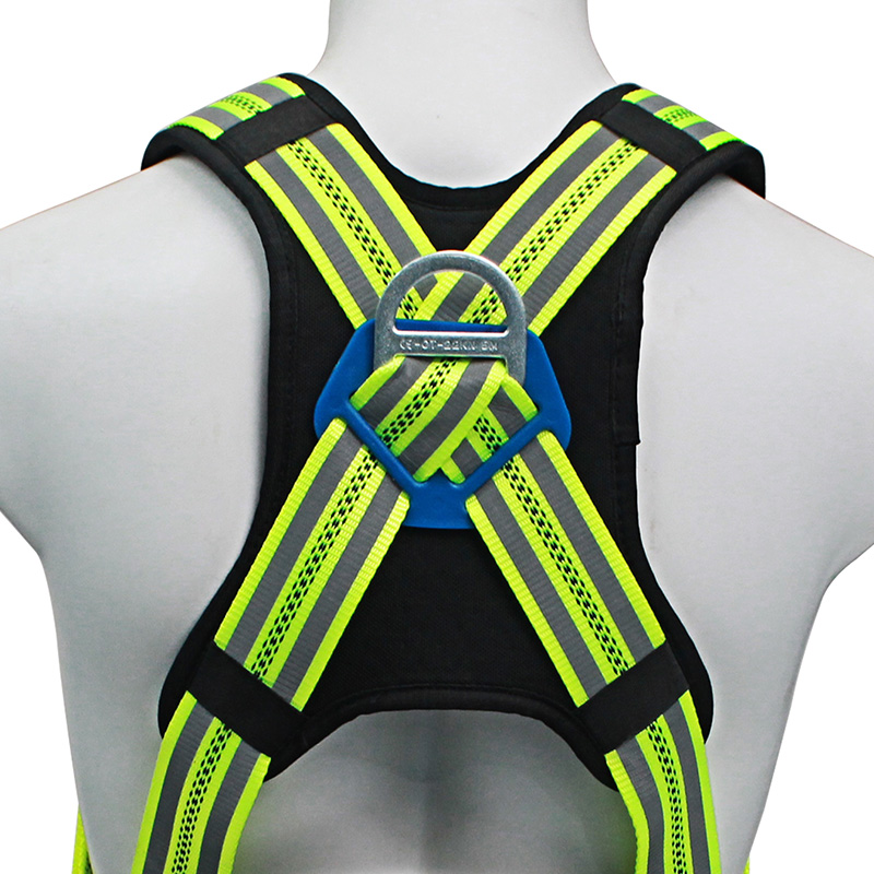 Reflective Five Point Full Body Safety Harness | EN361 Fall Protection