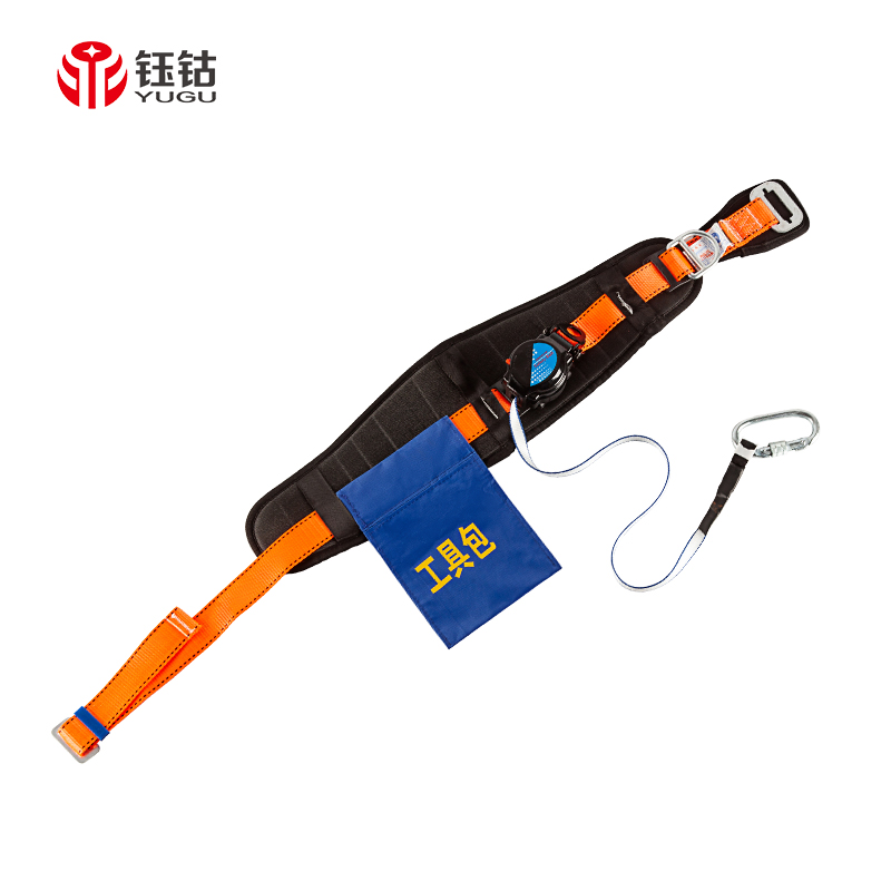 Single-waist quick-insert safety belt