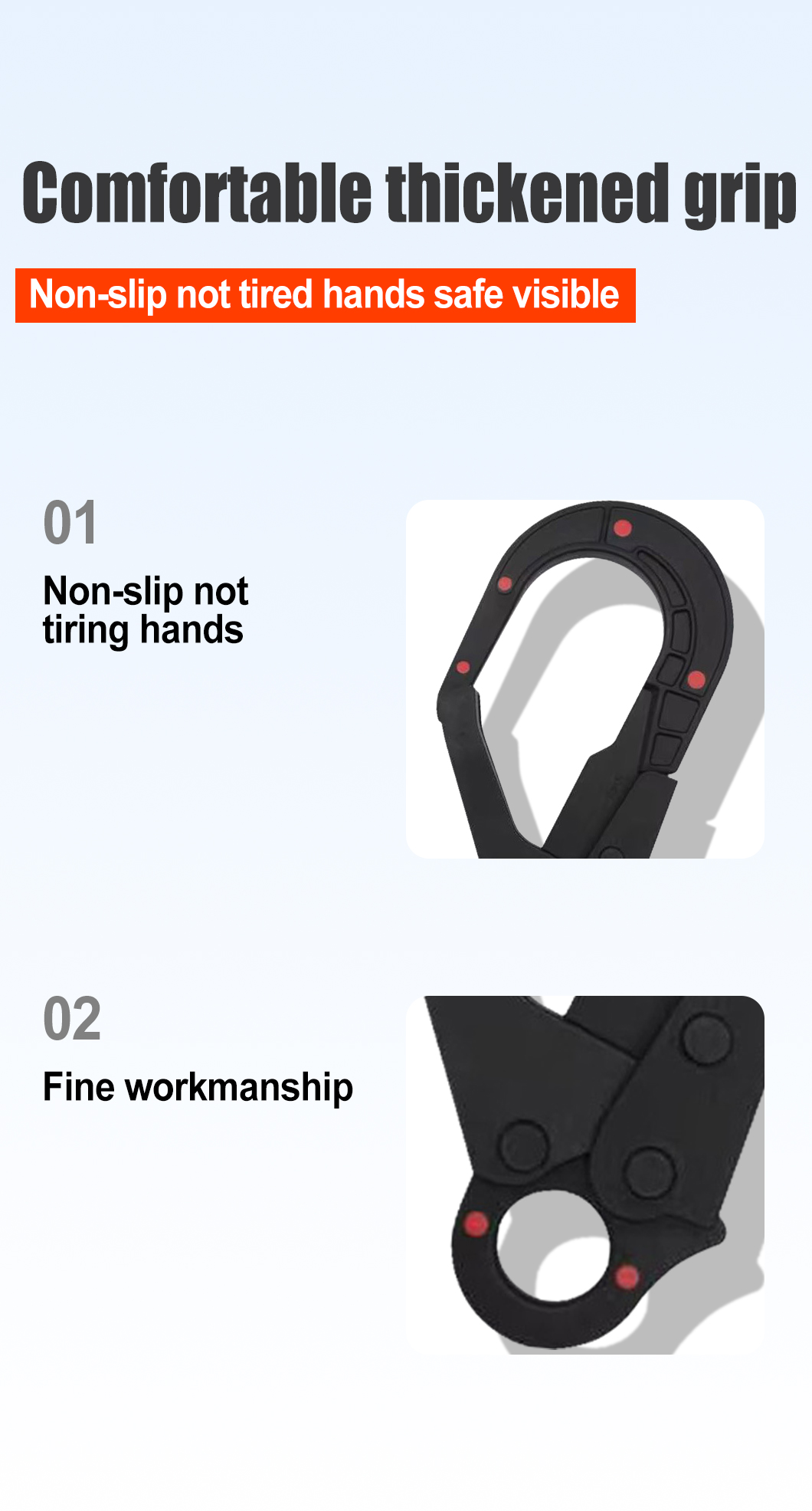 Explosion-proof insulated alloy steel big hook