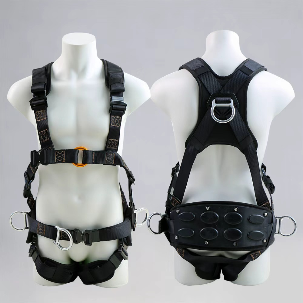 Fall Protection Safety Harnesses and Lanyards