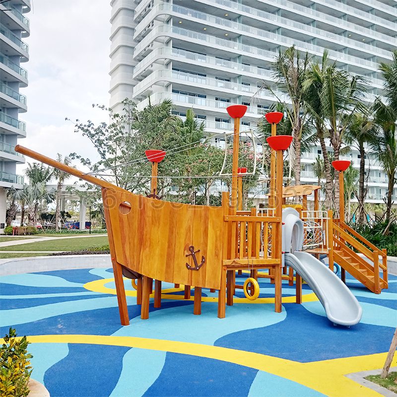 Pirate Ship Combination Slide