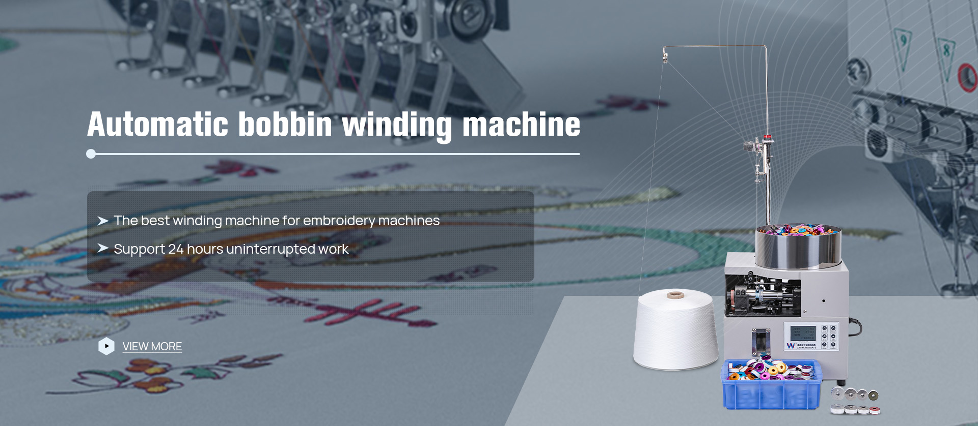 Automatic Bobbin Winding Machine Exporter