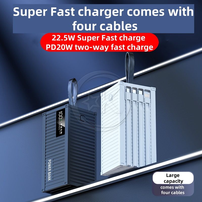 Compact and Durable CargoCharge Portable Power Bank Efficient Charging